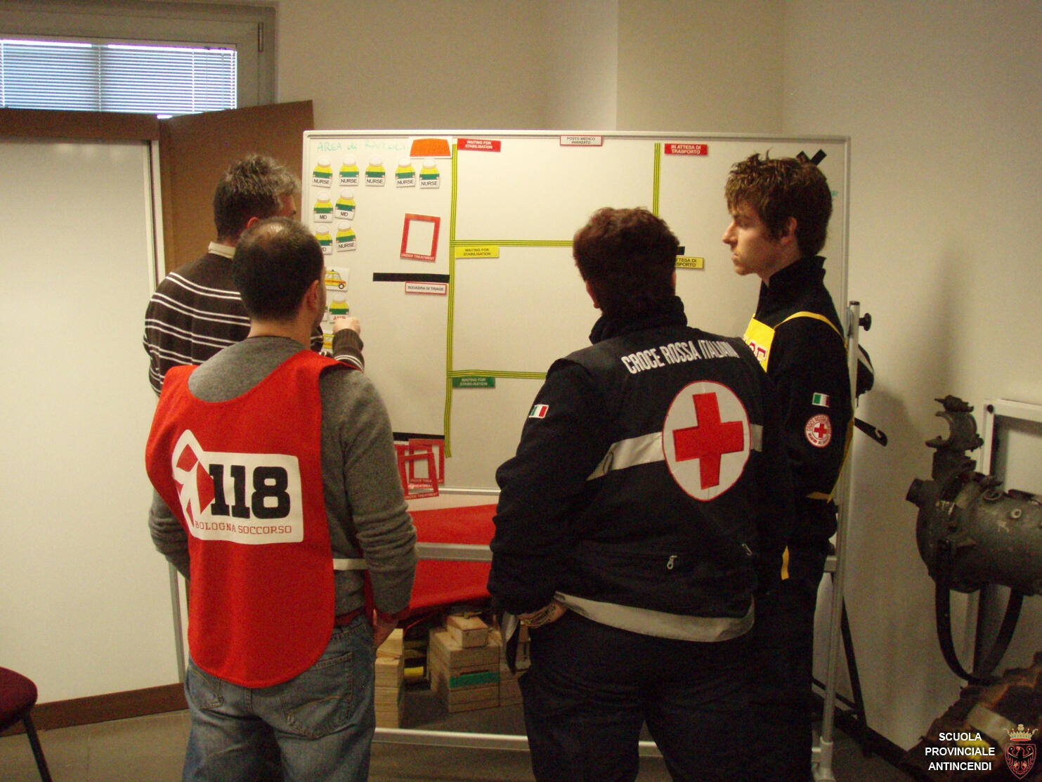 EMERGO TRAIN SYSTEM - DISASTER MANAGEMENT - Scuola Provinciale Antincendi